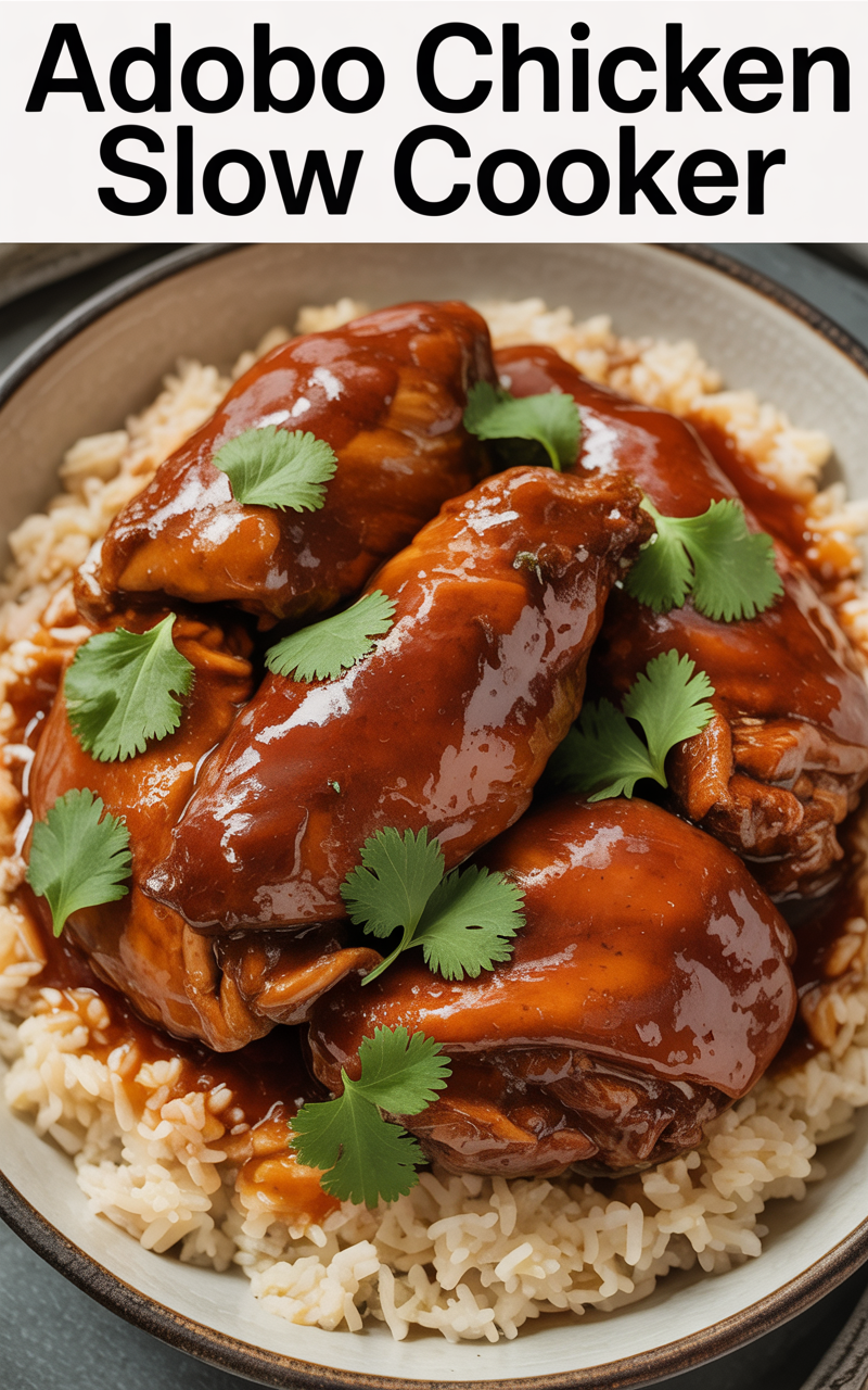 Adobo Chicken Recipe: A Tangy, Savory, and Unforgettable Filipino ...